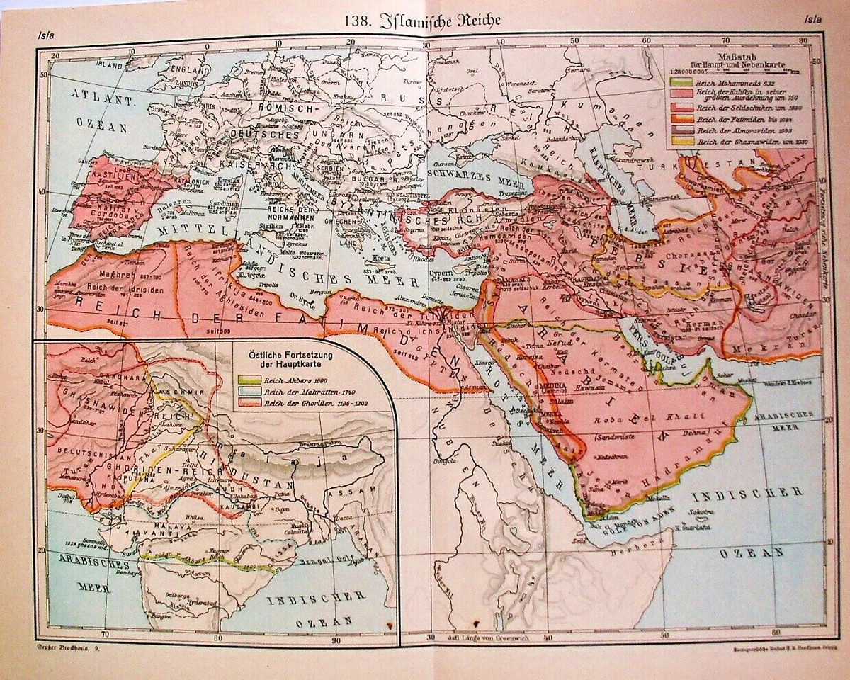 Islam Empire Map
