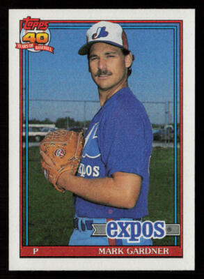 1991 Topps Mark Gardner #757 Montreal Expos Baseball Card | eBay