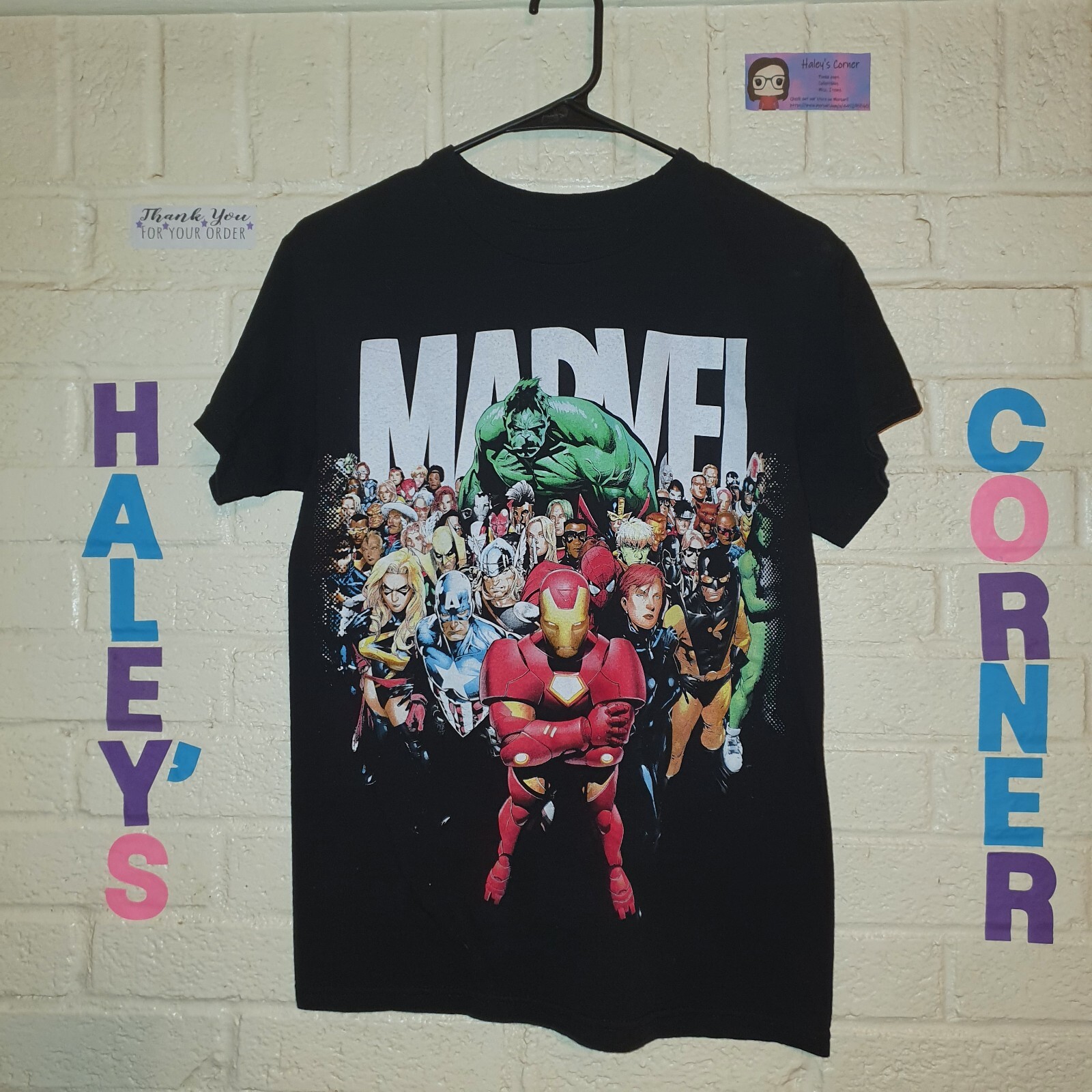 Vintage Y2K Marvel Universe Character T-Shirt Iron Ma… - Gem