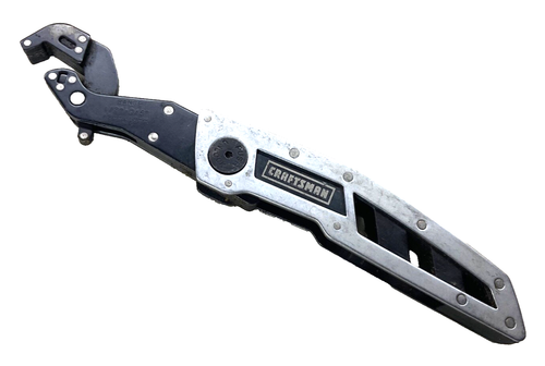 CRAFTSMAN TOOLS 8” FOLDING CLENCH WRENCH, 1/2” to 3/4” (12-19mm), 30970 ...