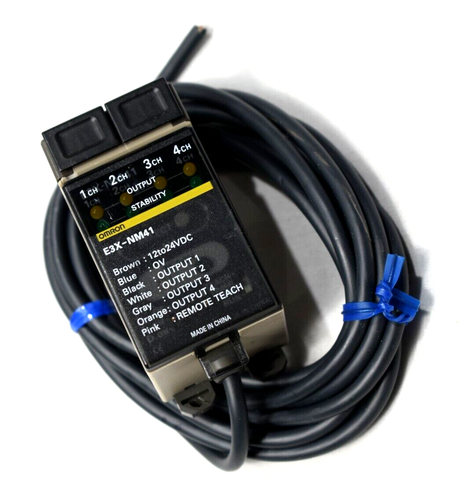 Omron E3X-NM41 Fiber Optic Amplifier Photoelectric Sensor (Used) | eBay