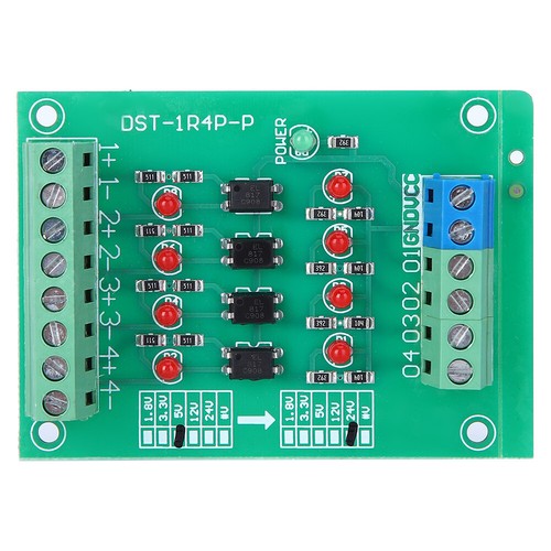 Output DST-1R4P-P Optocoupler Isolation Module 20KHZ Small Size ...
