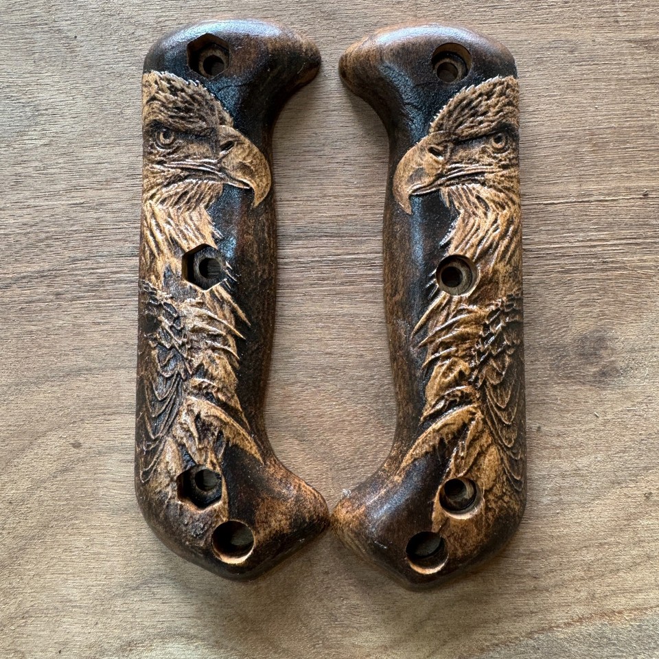 Eagle scales for Ka-Bar Becker bk-2 bk-7 bk-9 / custom scales / made in ...