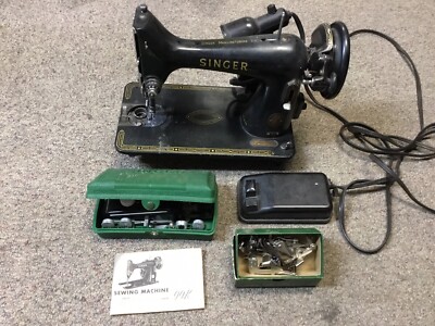 Singer Sewing Machine Vintage/Antique 99K *Parts Or Repair* | eBay