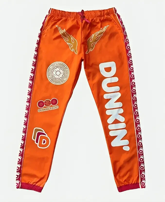 Dunkin Donuts DunKings Full Track Suit Jacket, Pants (2XL) Plus HAT | eBay