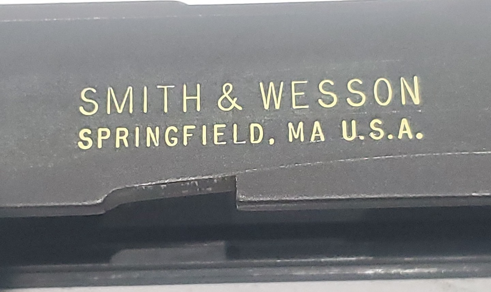 SMITH & WESSON MODEL 908 -9MM PARTS: SLIDE with Extractor and Sights ...
