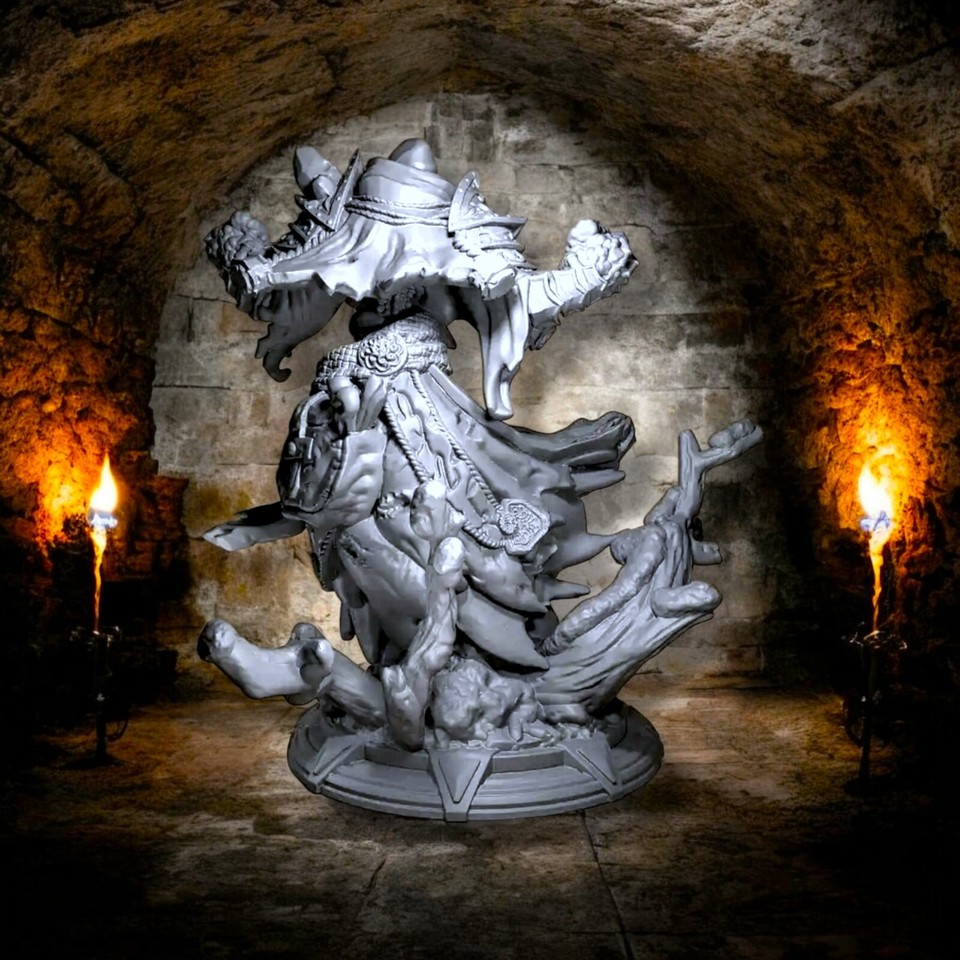 Undead Lich Wraith Necro Miniature DnD Fantasy RPG Tabletop (2.75in) | eBay