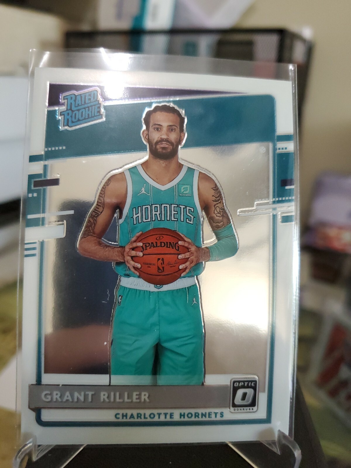 2021 Panini Donruss Optic Grant Riller Rated Rookie Base Card (#200 ...