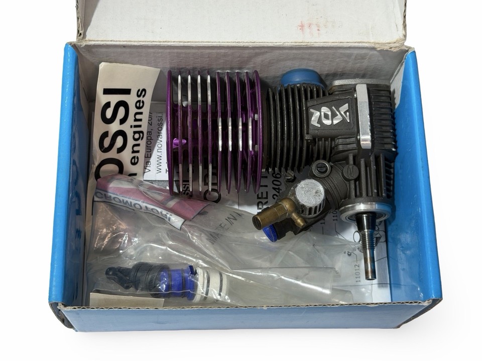 Rare Novarossi S21 P5XLT Engine .21 Off Road 5 Port Turbo 1/8 Rc Racing ...