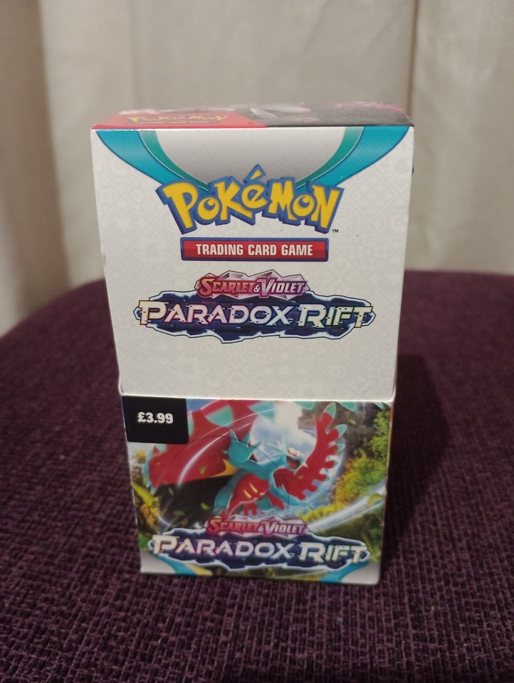 Pokemon Paradox Rift Sealed Half Booster Box (18 Packs) - FREE TRACKED ...