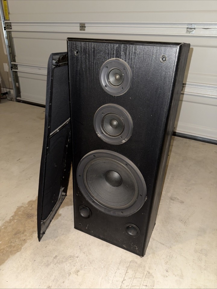 Technics SB - A35 3 Way Speaker System Single Tower System Vintage Rare ...