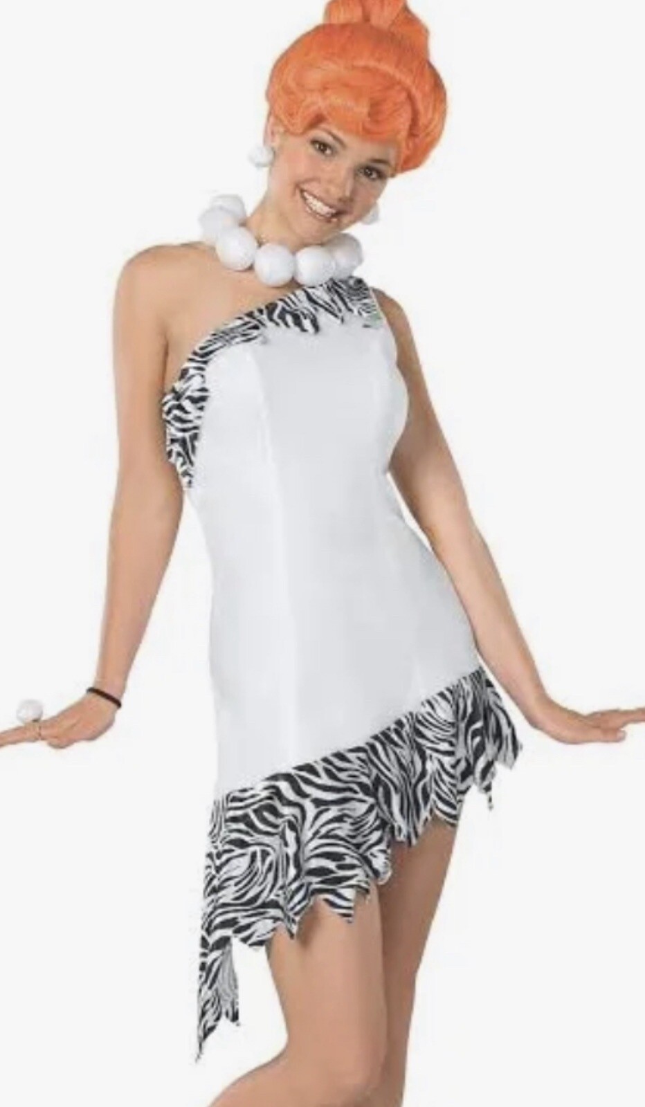 Adult Deluxe Wilma Flintstone Complete Costume Size Small New Nwt Ebay