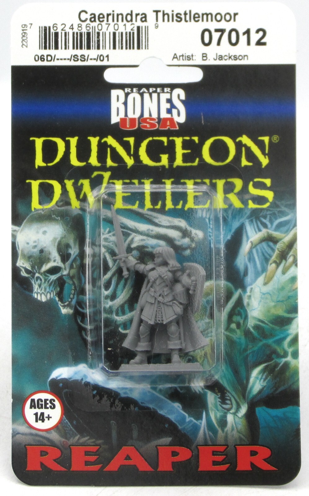 Reaper 07012 Caerindra Thistlemoor (Dungeon Dwellers Bones USA) Female ...