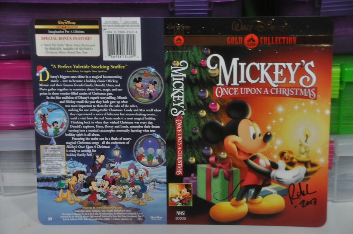 Mickeys Once Upon A Christmas Dvd Omslag Mickey's Once Upon A