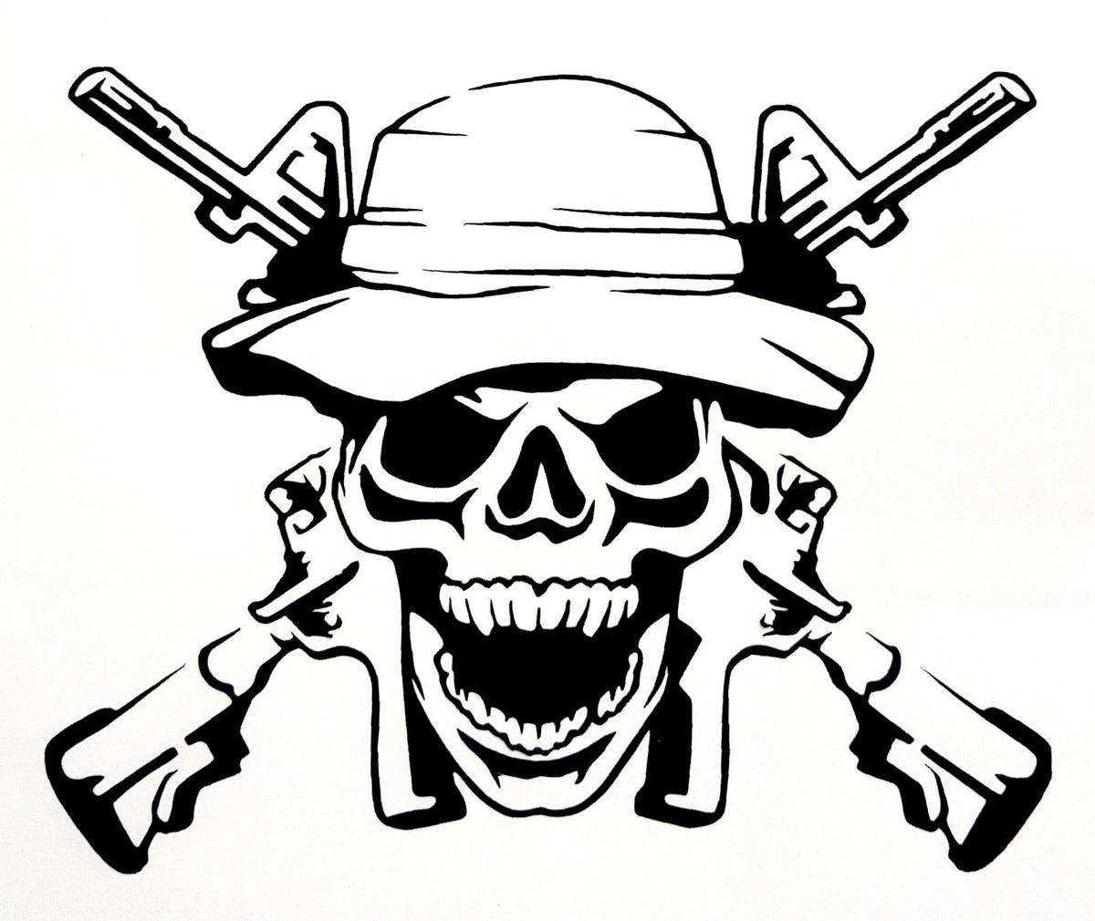 Army Skull Designs