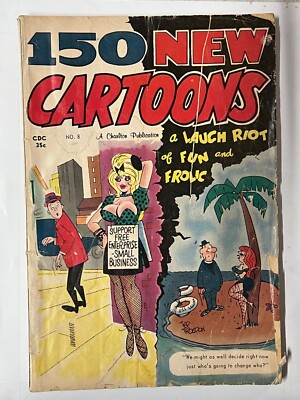 150 new cartoons #8 charlton publication 1964 | Combined Shipping B&B ...