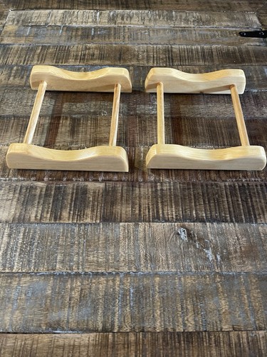 Pair of Handmade Cradle Duck Decoy Stands ( Decoys Not Included ) | eBay