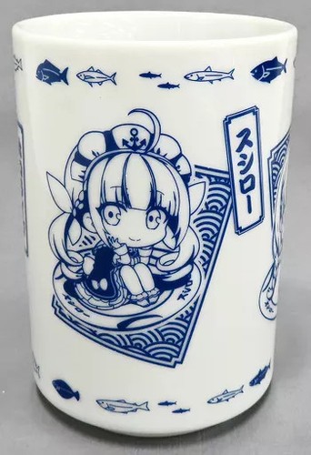 Minato Aqua Teacup Sushiro Collab EC Only Hololive Aqua 10cm | eBay