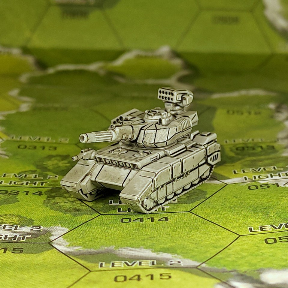 Manticore Heavy Tank Mini MWO Mech Miniature Compatible with Battletech ...