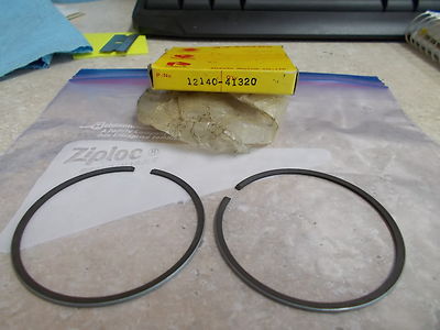 NOS OEM Suzuki Piston Ring Set STD 1975-1978 RM125 12140-41320 | eBay
