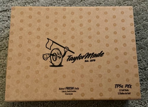 TaylorMade TP5x Pix DONUT Limited Edition Golf Balls Dozen, Full dozen ...