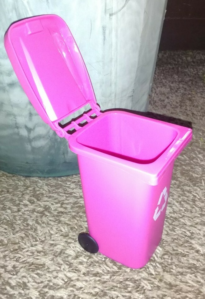 BARBIE SIZE DOLLS TRASH/RECYCLE CAN | eBay