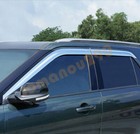 2014-2019 For Ford Explorer Chrome Window Visor Vent Shades Sun Rain ...