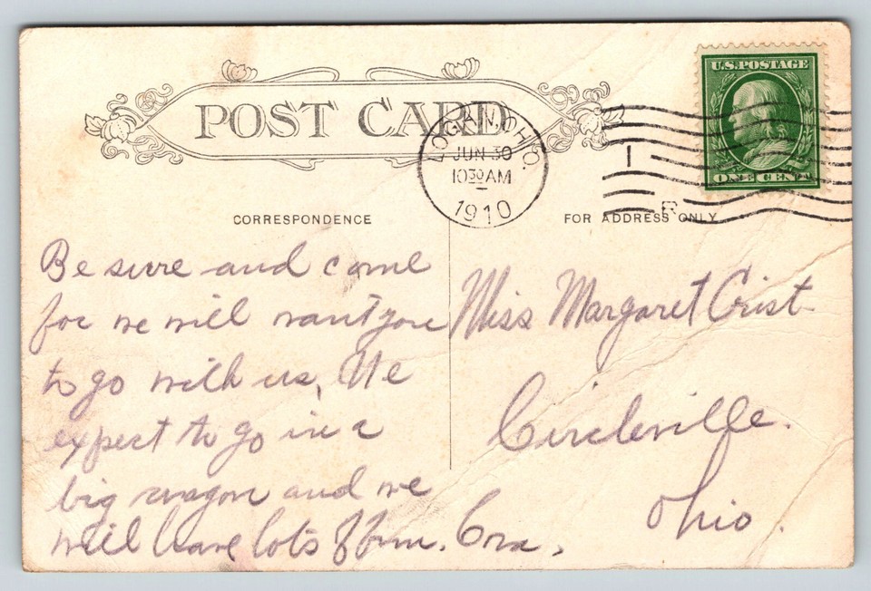 Peoria Illinois Coliseum Convention Hall Street View Posted 1910 Postcard | eBay