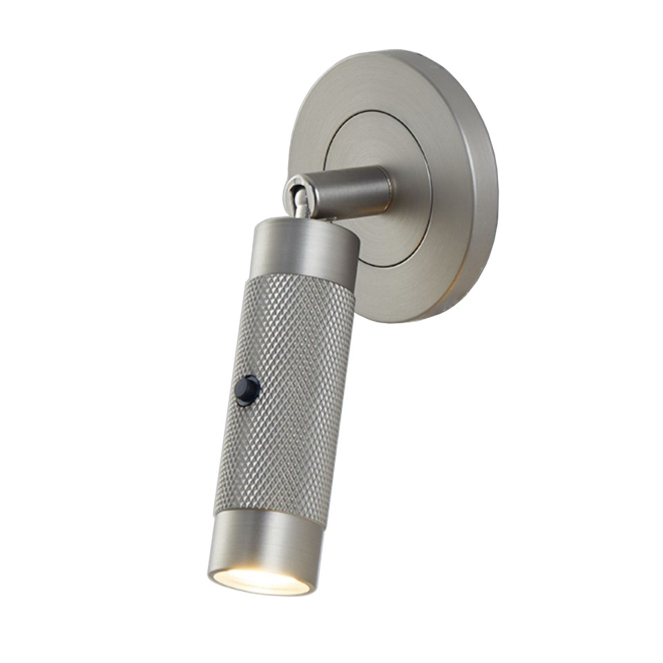 LED Wall Sconce Lamp Fixture Adjustable Bedside Light Button Picture ...