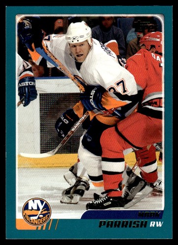 2003 Topps #79 Mark Parrish - New York Islanders | eBay