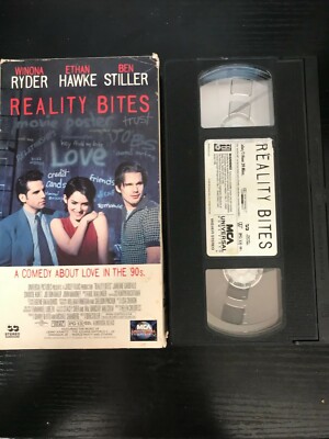 Reality Bites 1994 VHS Winona Ryder Ethan Hawke Ben Stiller 96898192934 ...