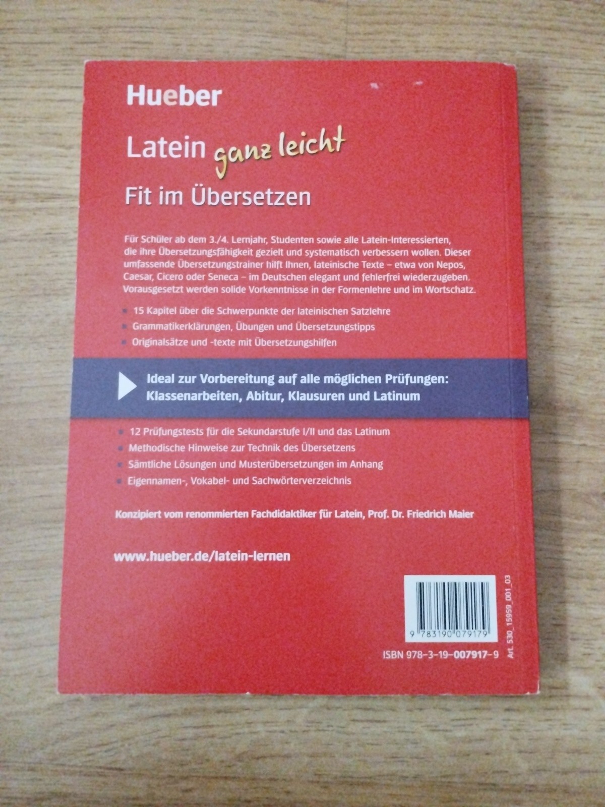 Latein+ganz+leicht+-+Fit+im+%C3%9Cbersetzen+von+Friedrich+Maier+%282009 ...
