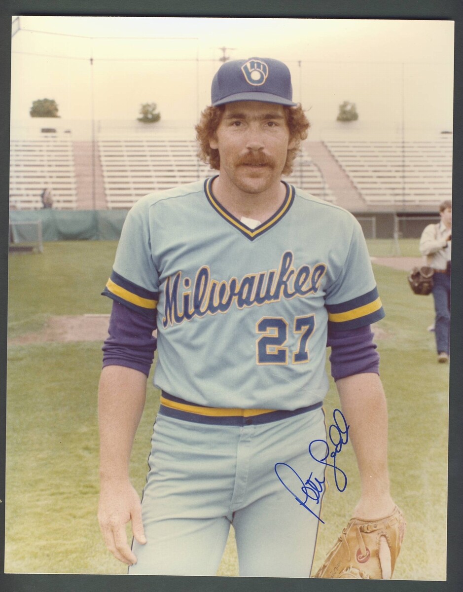 Pete Ladd Brewers Signed/Autographed 8x10 Photo PASS 124983 | eBay
