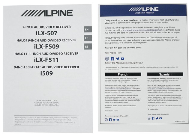 Alpine i509-WRA-JL 9" Jeep Wrangler/Gladiator Restyle Receiver & Emergency Kit for sale online ...