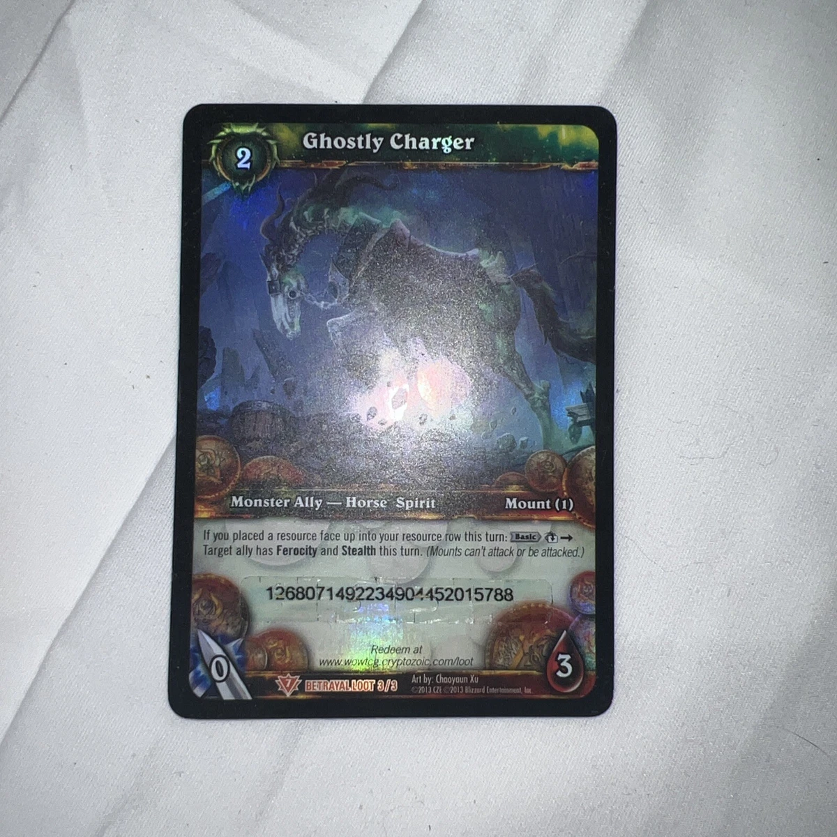Ghastly Chargers Skull