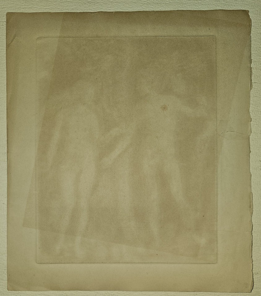 Etching Adam and Eve By JOHANN LADENSPELDER c. 1550 After Albrecht ...