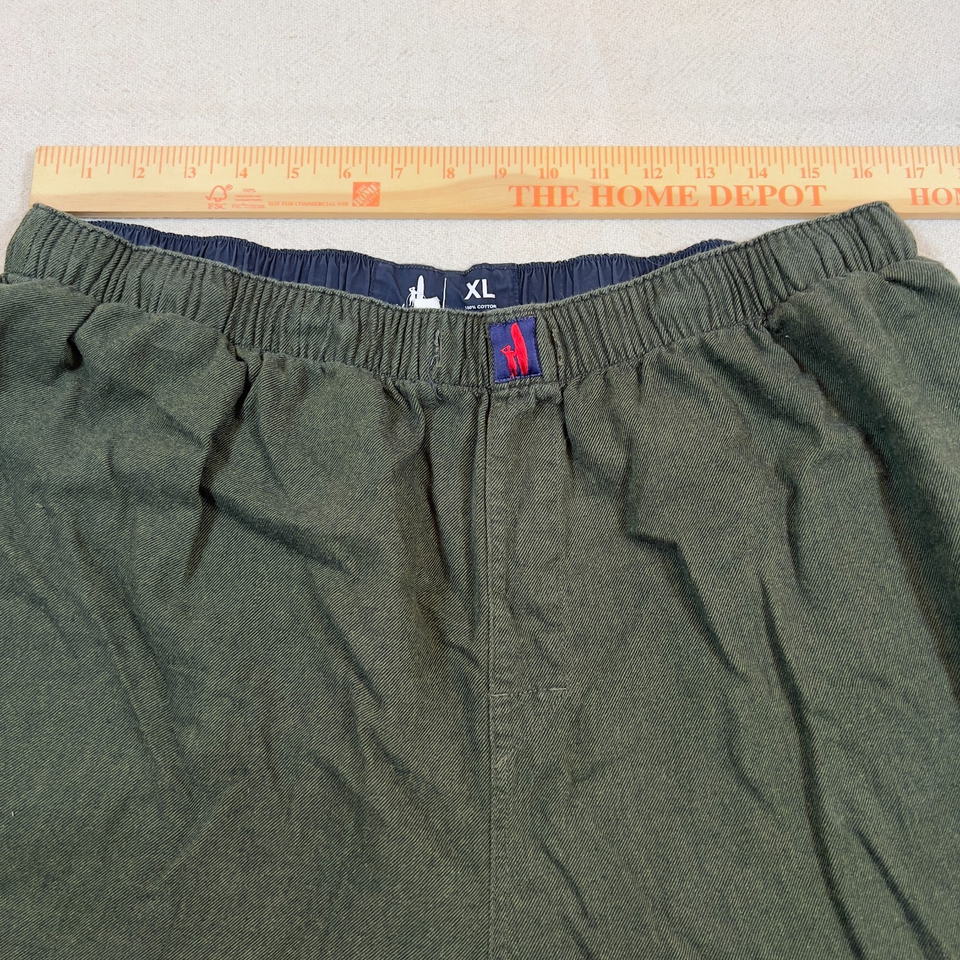 Johnnie O Pants Mens XL Olive Green Pajama Timmy PJ Lounge Sleep Wear ...