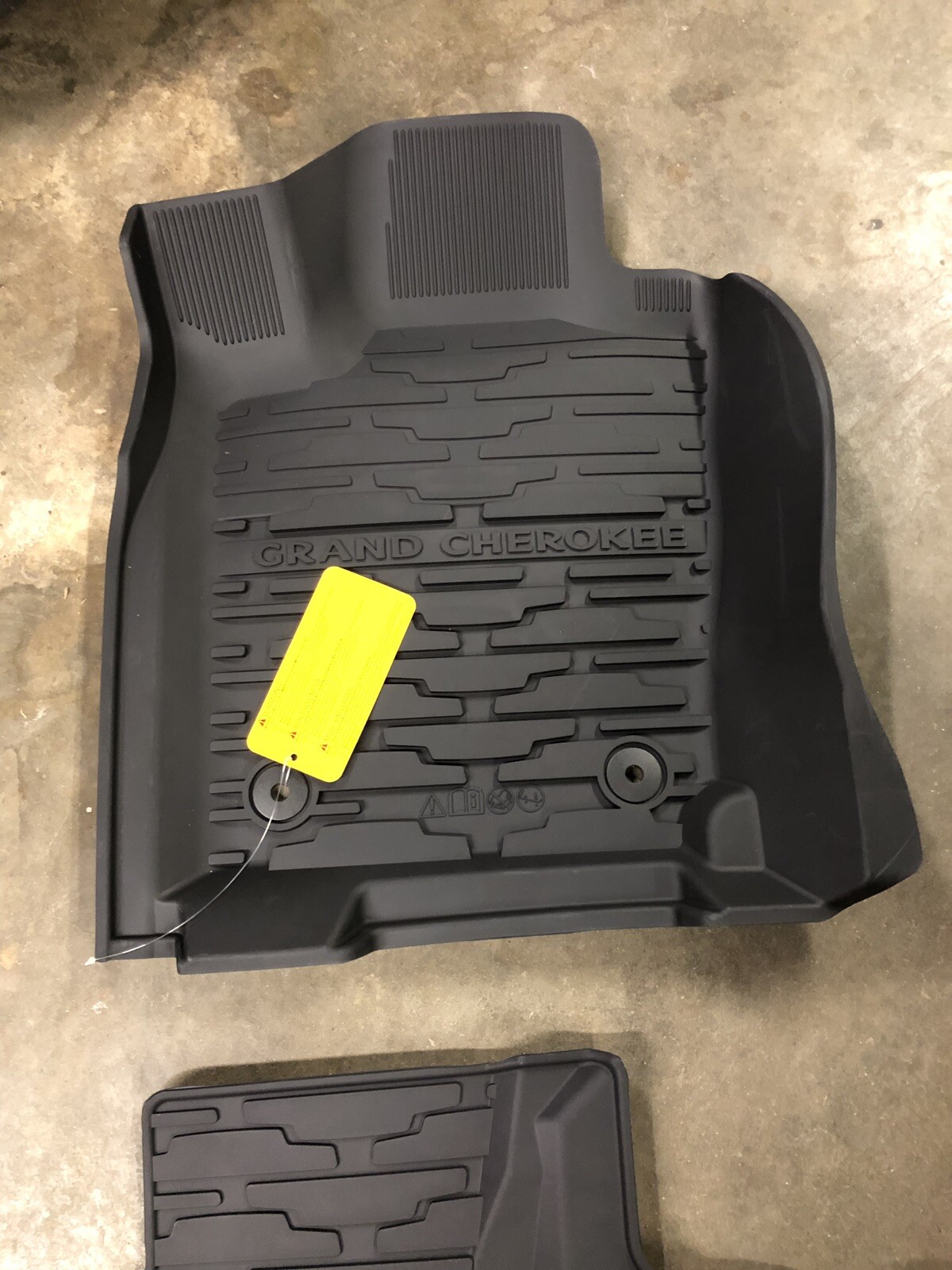 2016-2022 Jeep Grand Cherokee WK Rubber All Weather Slush Mat ...