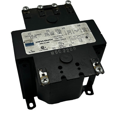 EGS ELECTRICAL GROUP E275 INDUSTRIAL CONTROL TRANSFORMER 275 KVA TYPE ...