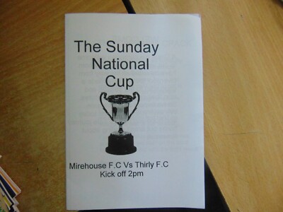 FA Sunday Cup 2000s Mirehouse FC v Thirly FC | eBay