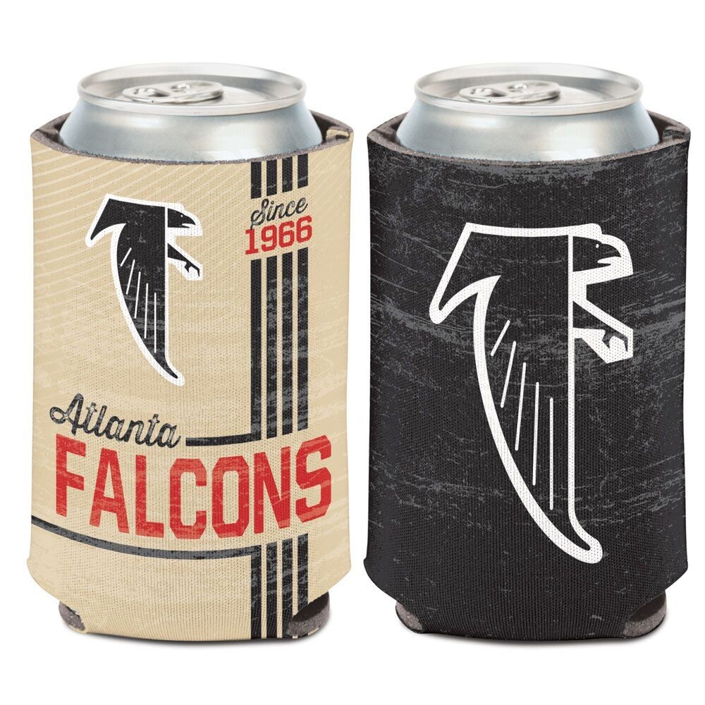 ATLANTA FALCONS SINCE 1966 RETRO LOGO KADDY KOOZIE CAN HOLDER NEW ...
