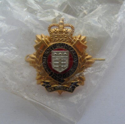 British Army Royal Logistic Corps Officers Cap Badge - RLC | eBay UK