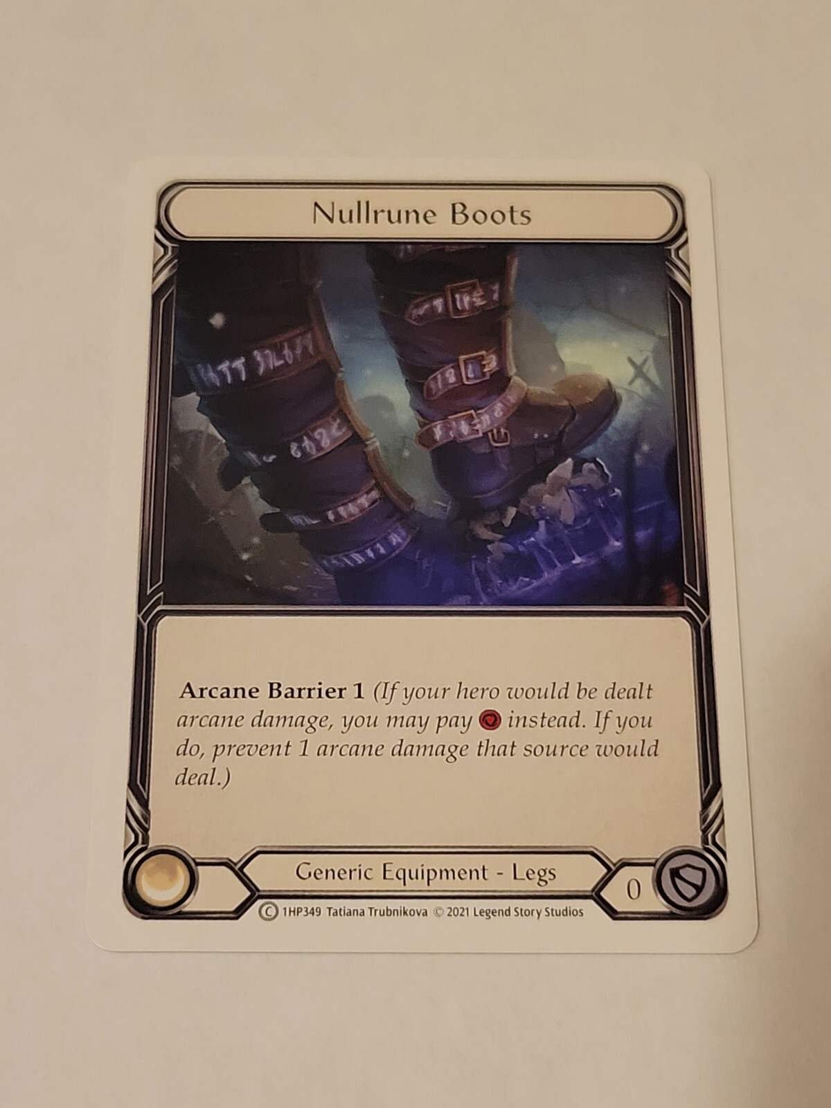Nullrune Boots history pack 1 NM Flesh And Blood | eBay