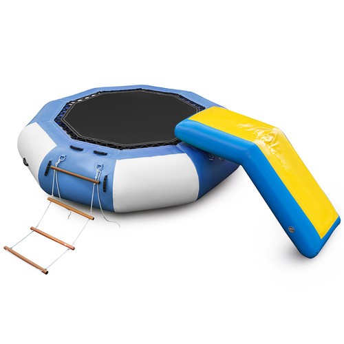 Inflatable Water Trampoline 10/13/17Ft Floating Island Lake Raft ...
