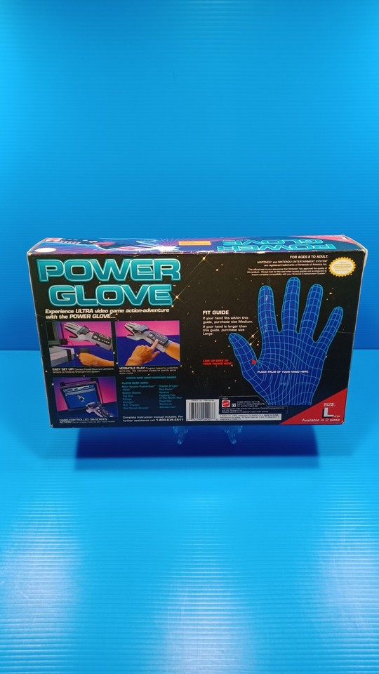 Brand New never been opened Sealed Nintendo NES Power Glove Controller ...