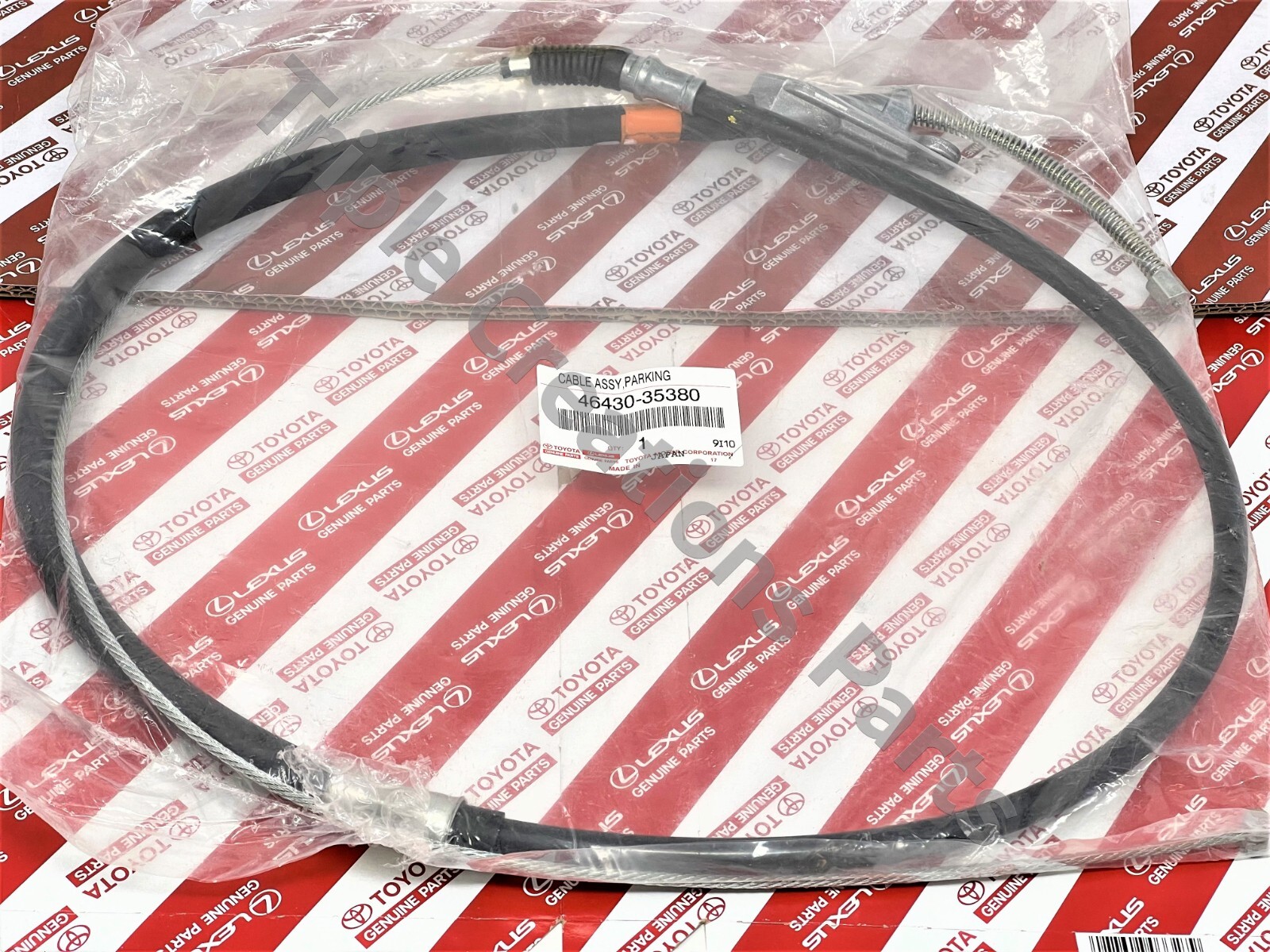 Toyota Genuine 46430-35380 Cable Assy Parking Brake No.3 4643035380 US ...