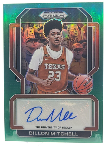 2022-23 Draft Picks Freshman Signatures Green FS-DMI Dillon Mitchell ...