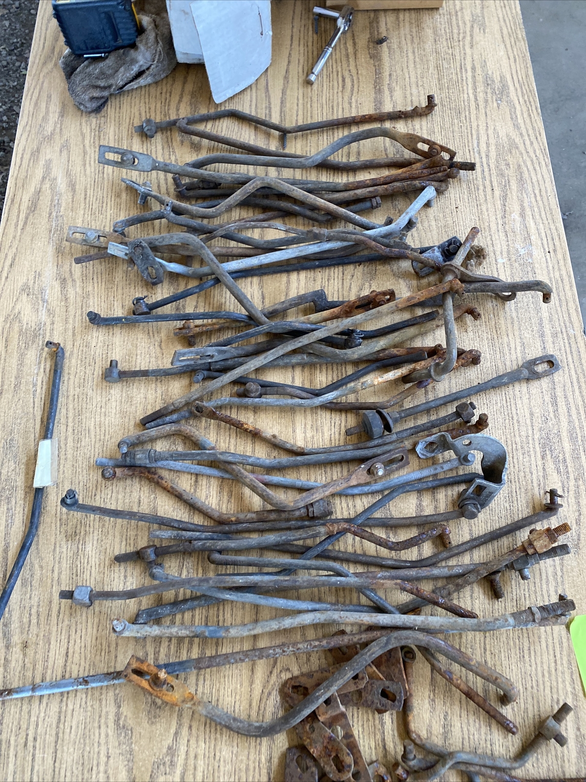 chevy 4 speed shifter linkage arm rods 59 Pieces Muncie Saginaw Shift ...