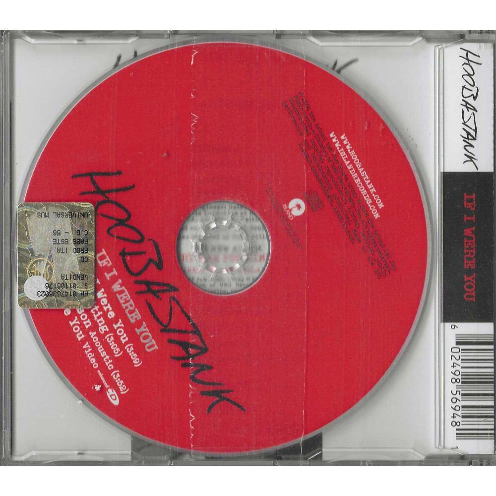 Hoobastank CD 'S Single if I Were You / Island Records – 0602498569481 ...