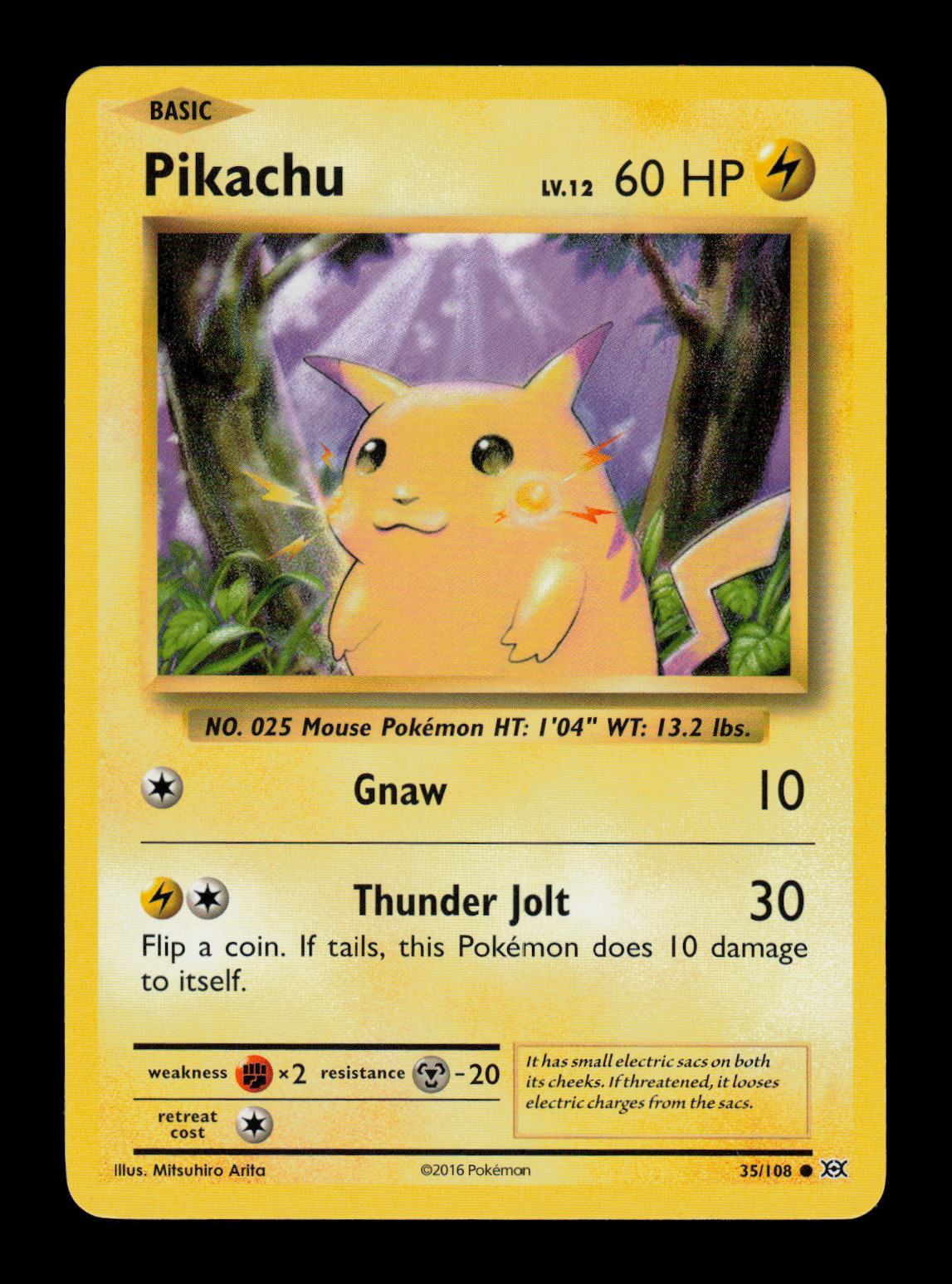 Pikachu 2016 XY: Evolutions #035/108 Base Price Guide - Sports Card ...